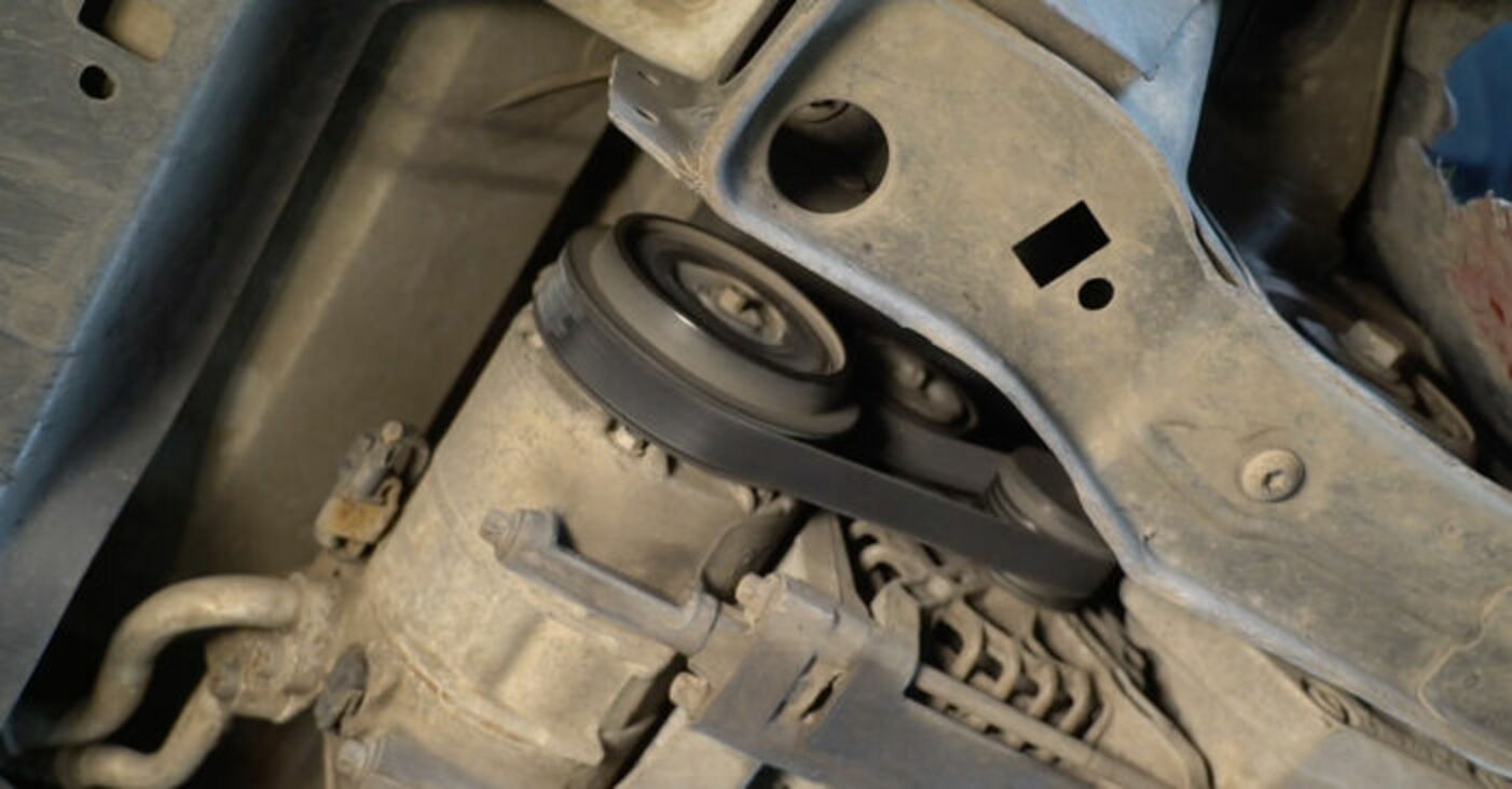 How to change serpentine belt on Mercedes W245 – replacement guide