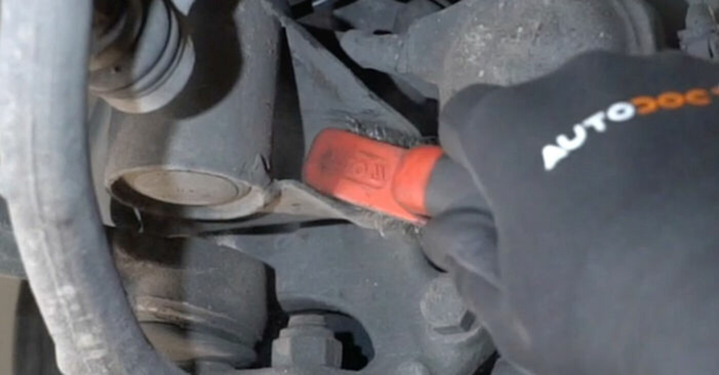 How to change front strut mount on Mercedes W203 – replacement guide