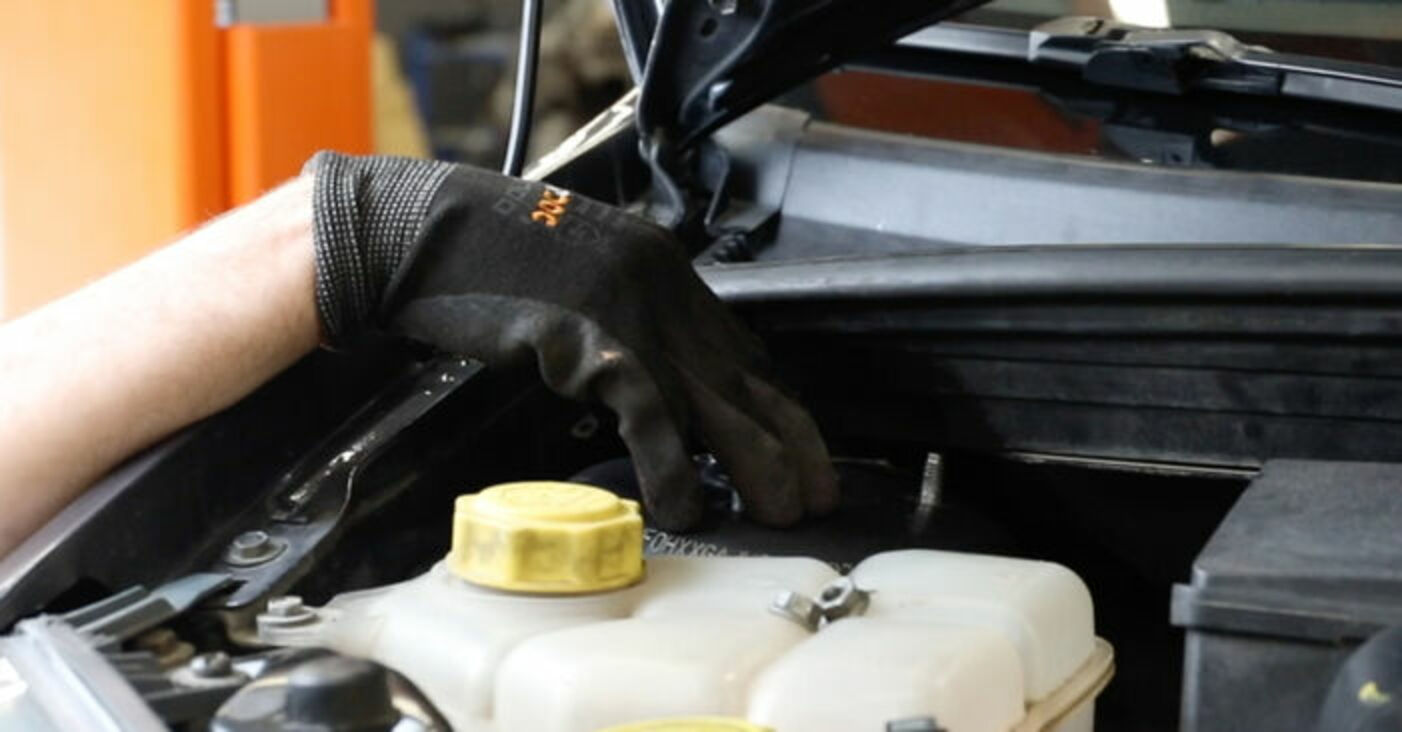 How to change front suspension strut on Ford Fiesta V JH JD ...