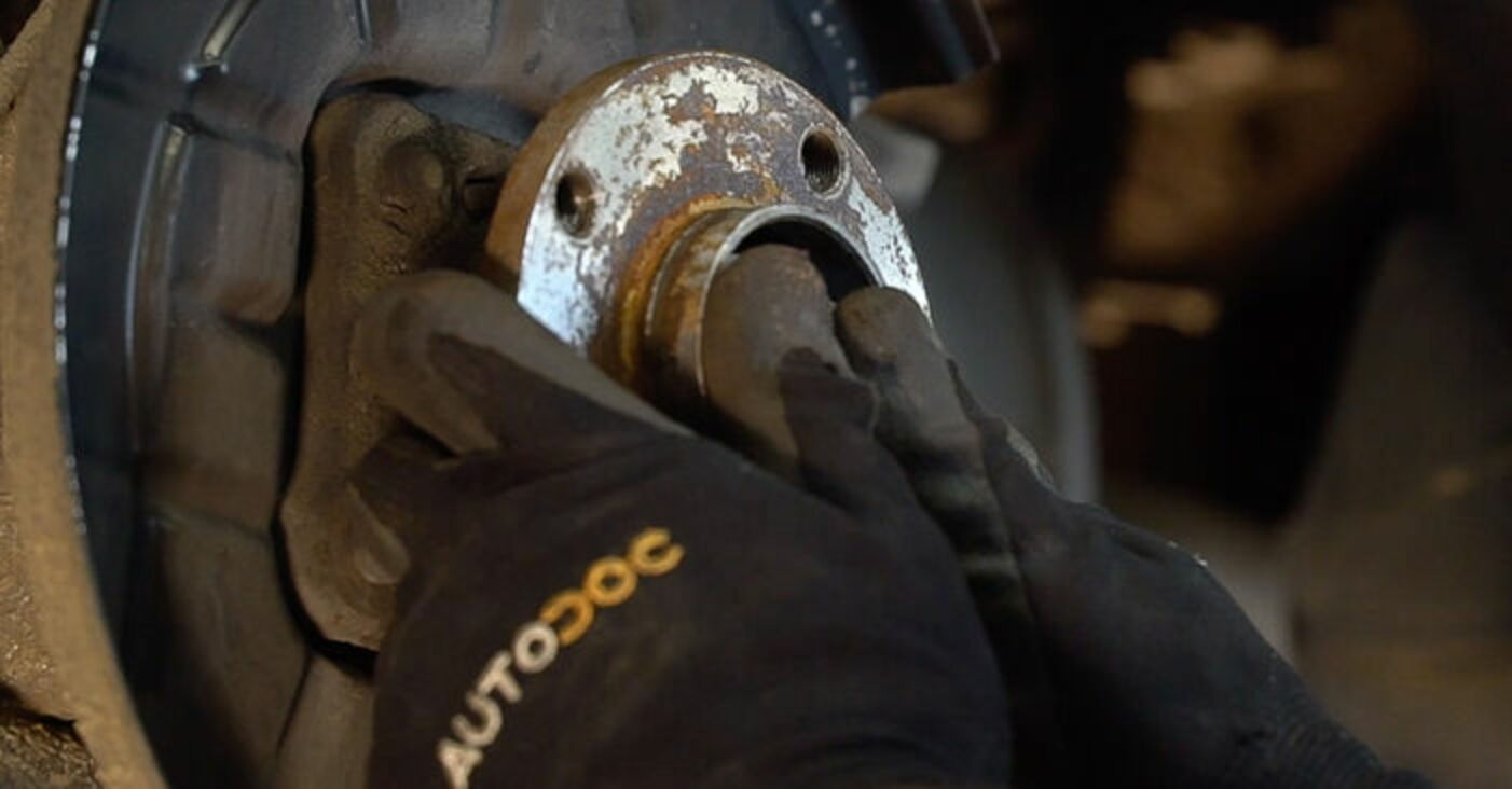 Anleitung: FIAT 500 Schrägheck (312) Radlager hinten wechseln ...