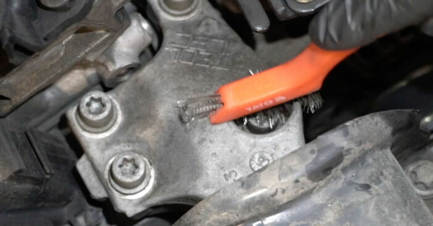 How to change water pump & timing belt kit on CITROËN JUMPY Box ...