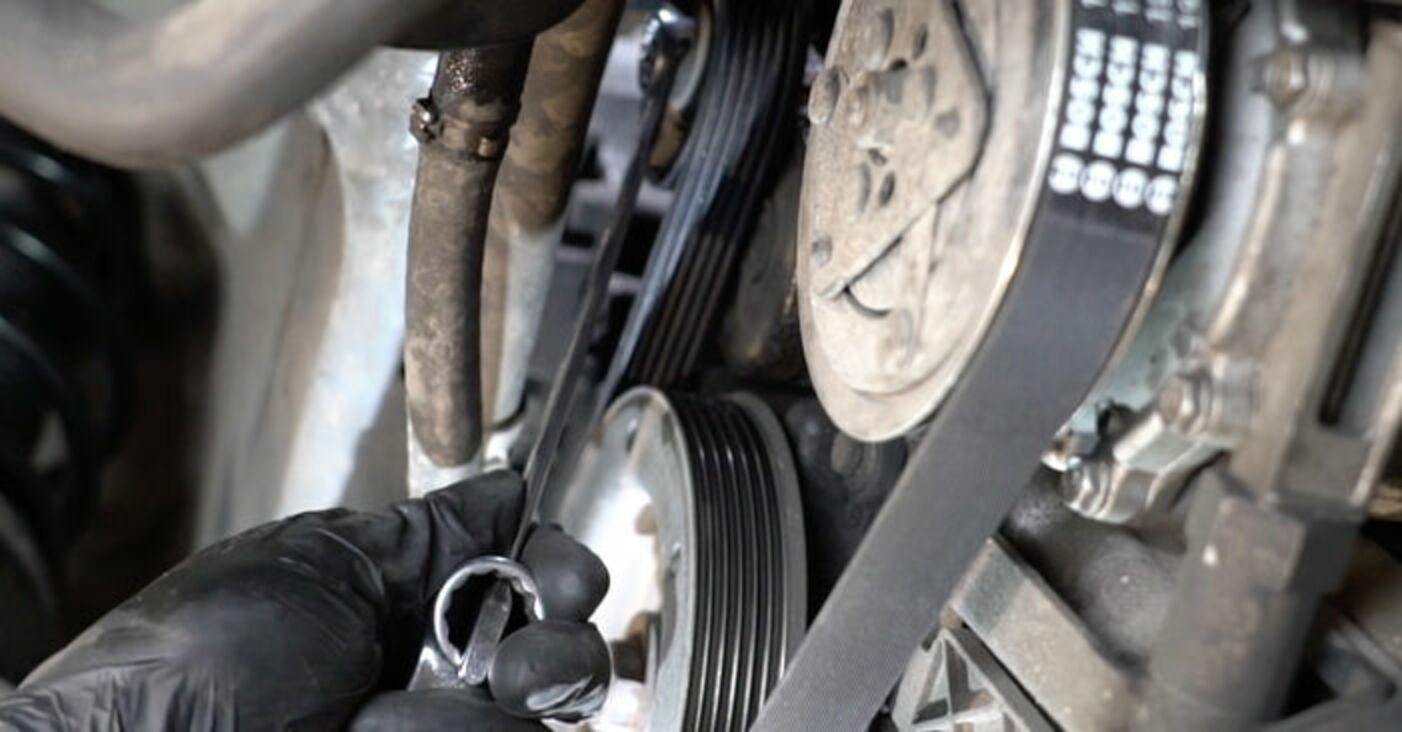 How to change water pump & timing belt kit on CITROËN JUMPY Box ...