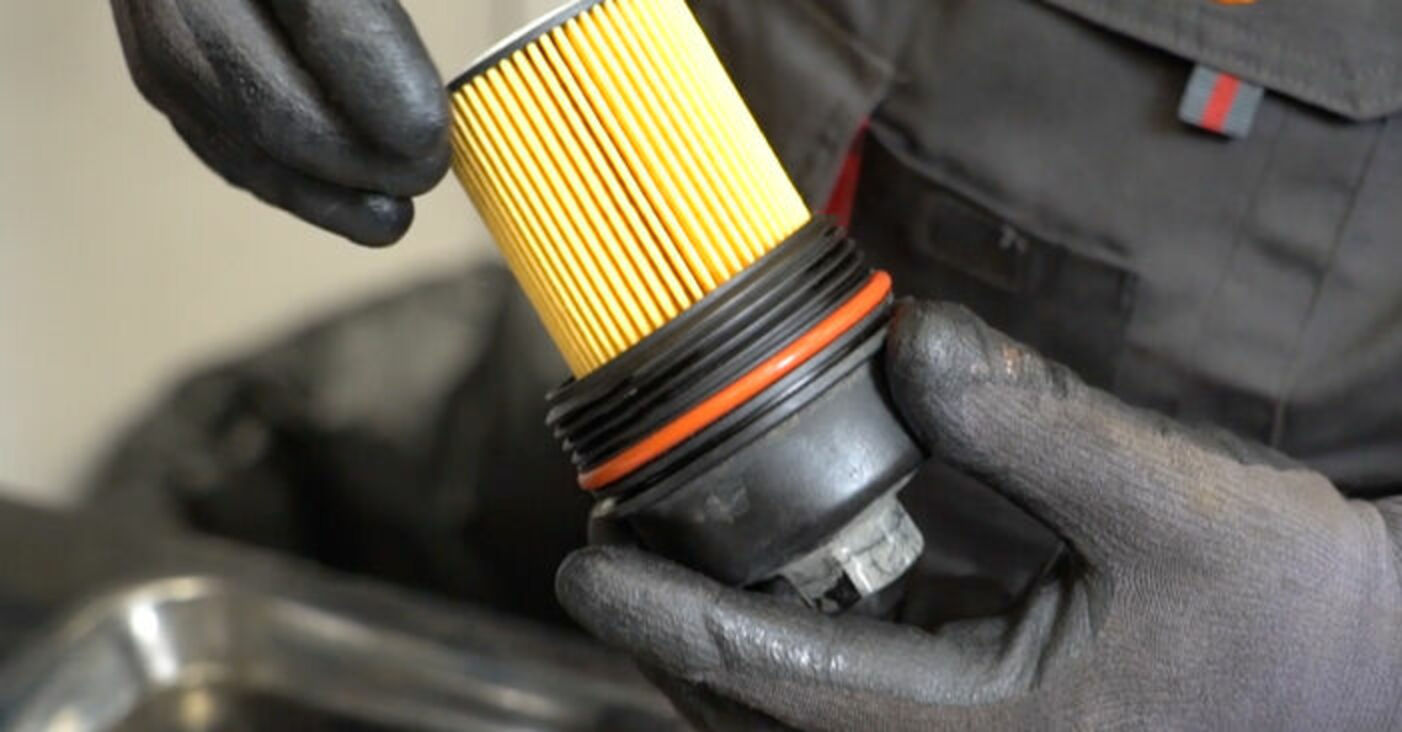 How to change engine oil and filter on VAUXHALL Mokka / Mokka X (J13 ...