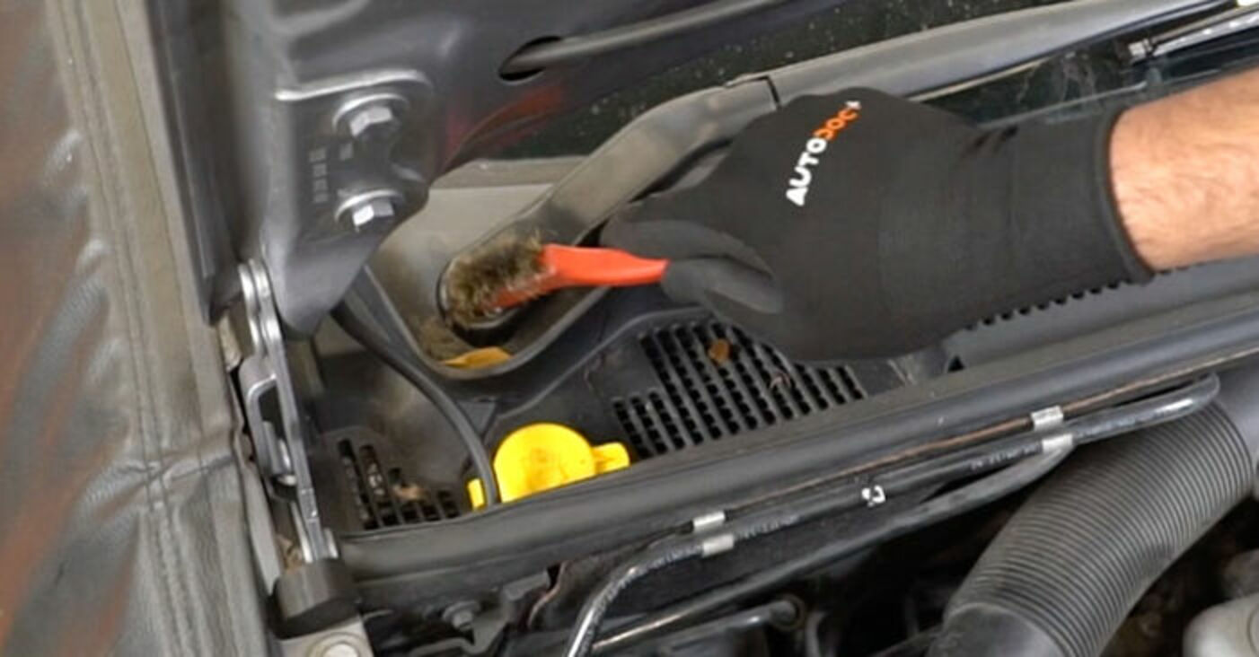 How to change front suspension strut on OPEL Corsa Utility Pickup ...