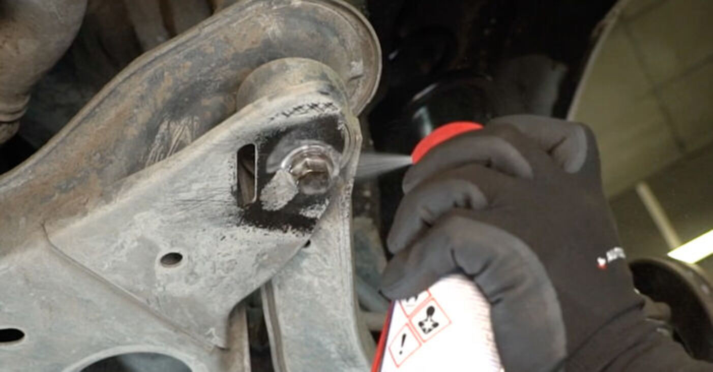 How to change front lower arm on Ford Transit Mk7 van – replacement guide