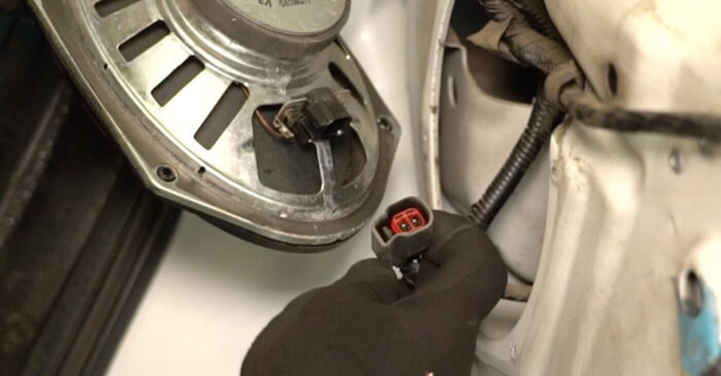 How to change front window regulator on Ford Transit Mk7 van ...