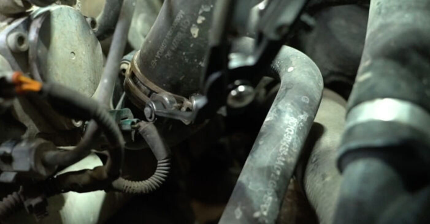 How to change engine thermostat on FORD Ranger Mk3 (TKE) – replacement ...