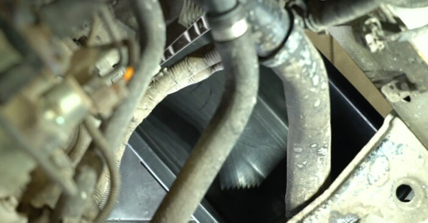 How to change engine thermostat on FORD Transit Mk5 Van (V184, V185 ...